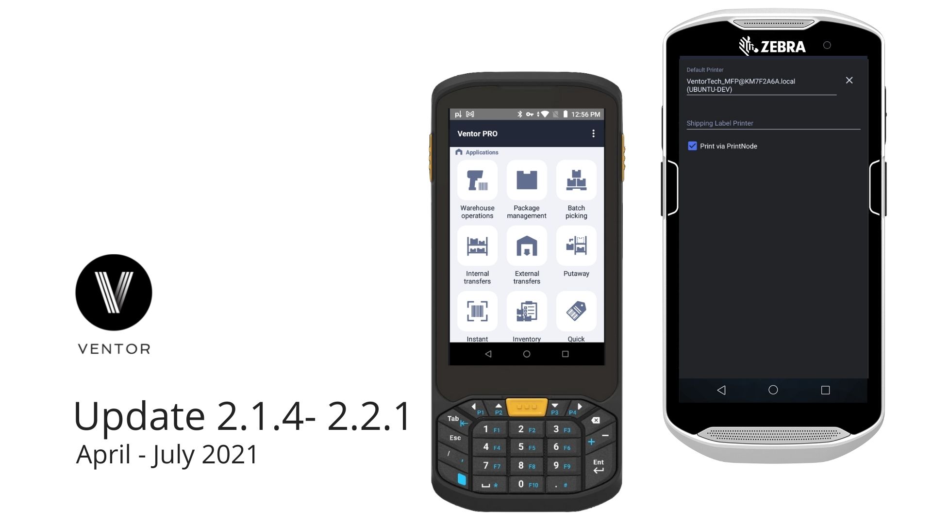 Release notes / April - July 2021 | Ventor PRO