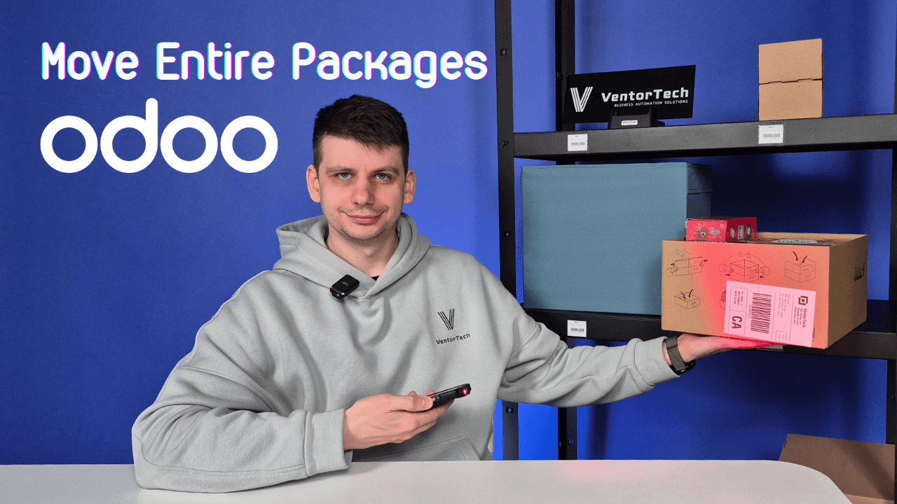 How to Move an Entire Package in Odoo | Ventor PRO